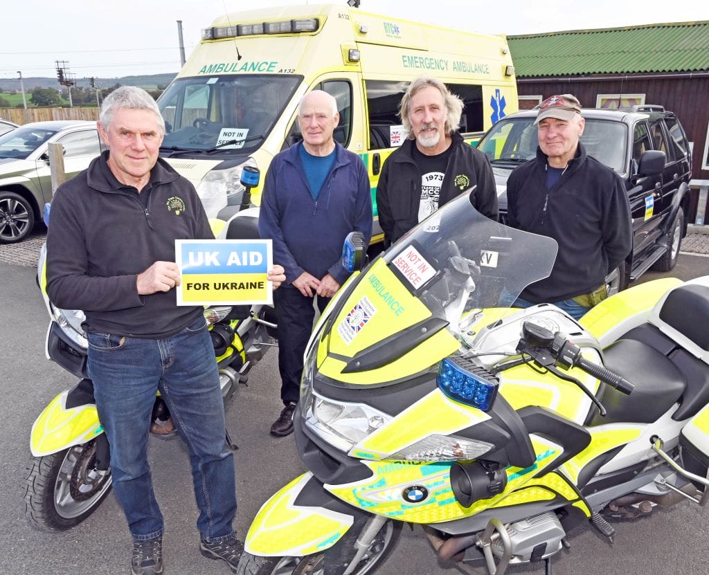 Eden garden centre helps to send more emergency vehicles to Ukraine ...