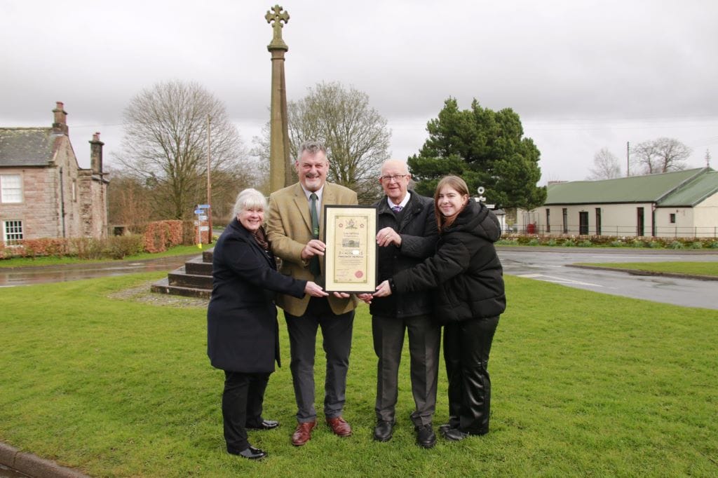 Roy Fisher honoured for his dedication to Greystoke - Cumberland and ...